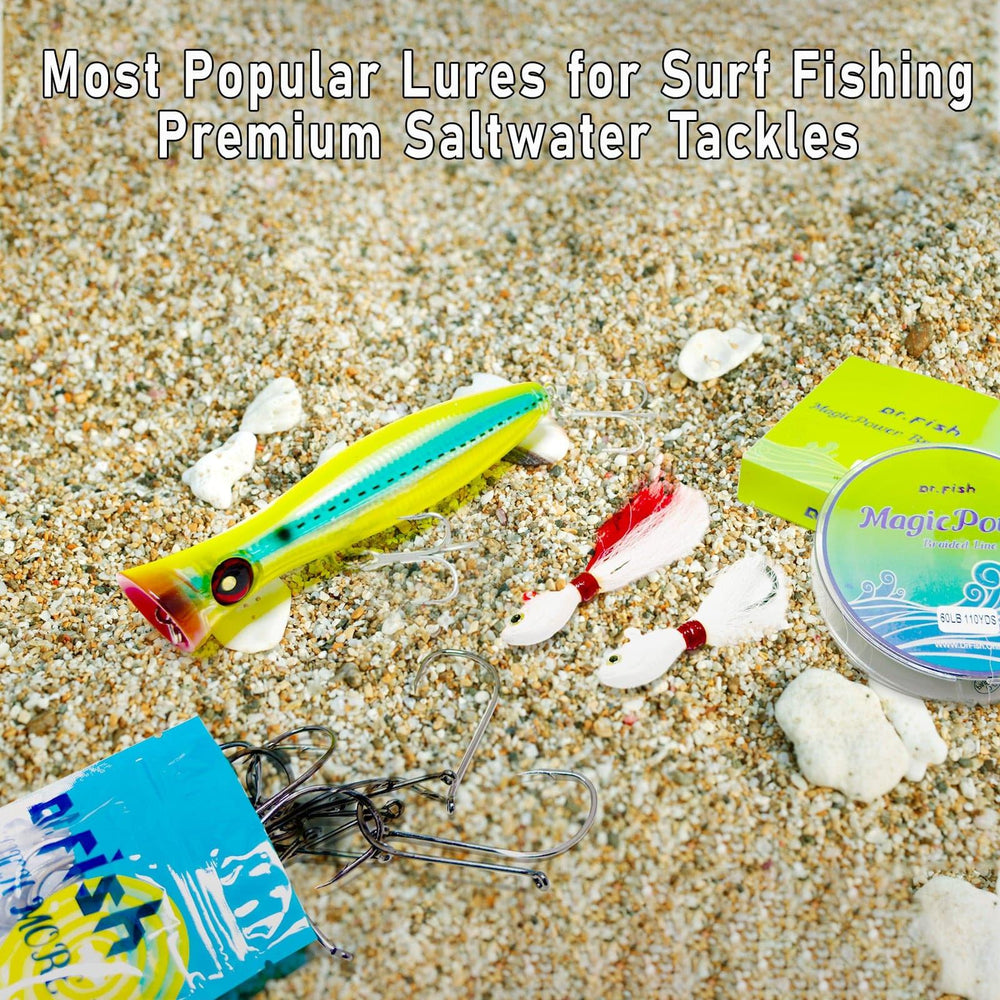 Dr.Fish12FTSurf Rod and LS-10000 Reel Combos | Dr.Fish Tackles