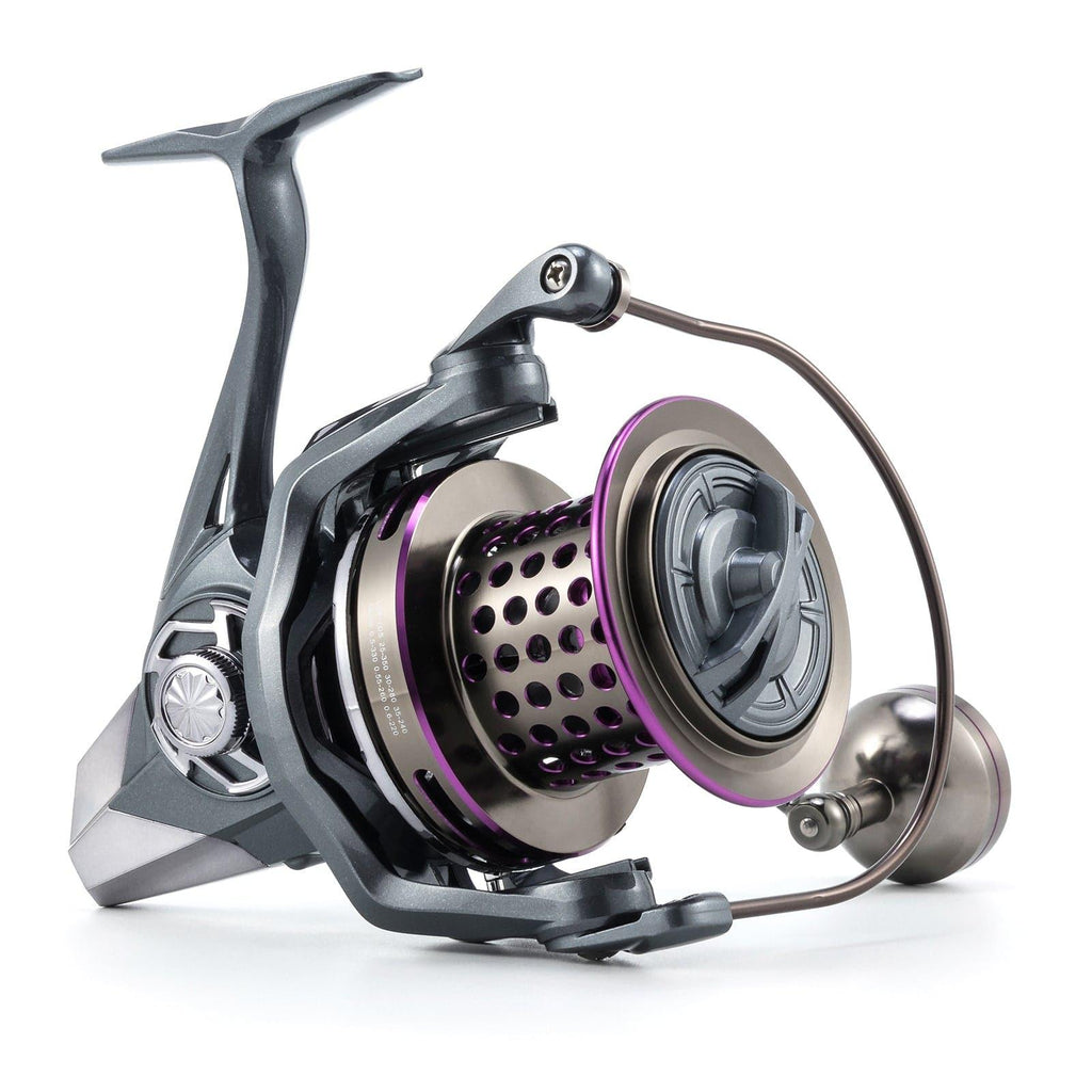 XF-10000 Spinning Reel 40Lb Max for Saltwater Big Game Fishing - Dr ...
