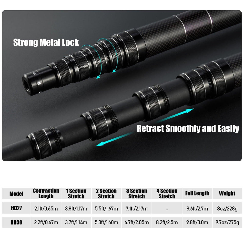 Fishing Landing Net Telescoping Long Handle 8.6ft 9.8ft Online Sale ...