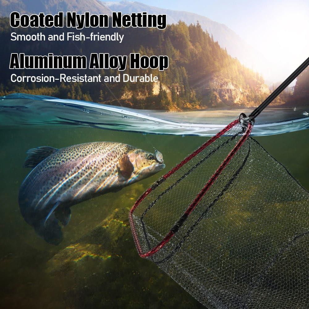 Fishing Landing Net Telescoping Long Handle 8.6ft 9.8ft Online Sale ...